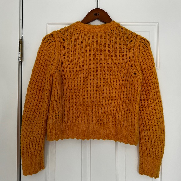 Vintage | Sweaters | Vintage Knit Marigold Sweater | Poshmark